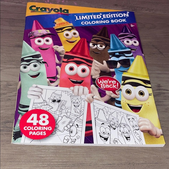Crayola | Office | Crayola Limited Edition Kids Coloring Book 48 Fun ...